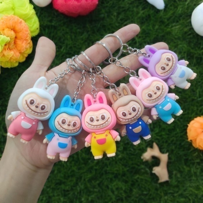 Jual GANTUNGAN KUNCI LABUBU MINI - KEYCHAIN LABUBU | Shopee Indonesia