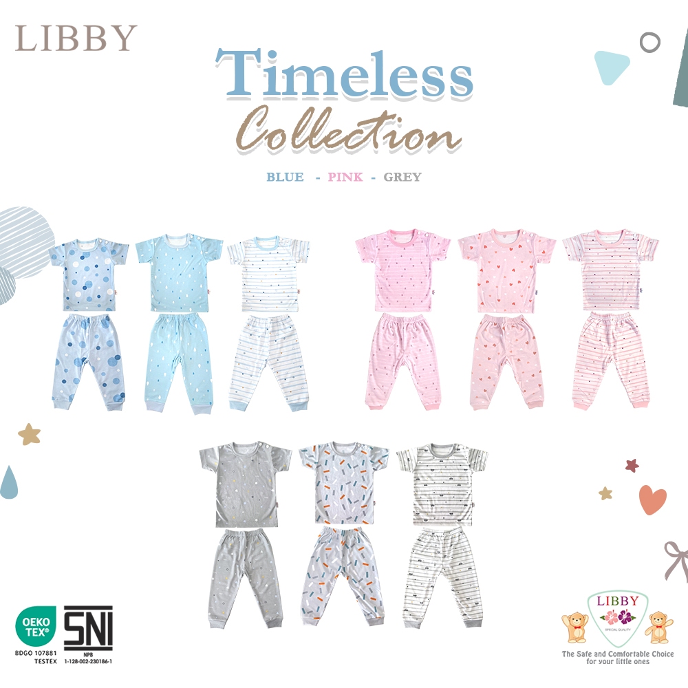 Jual LIBBY Setelan Piyama Pendek Celana Panjang Anak Laki Laki ...