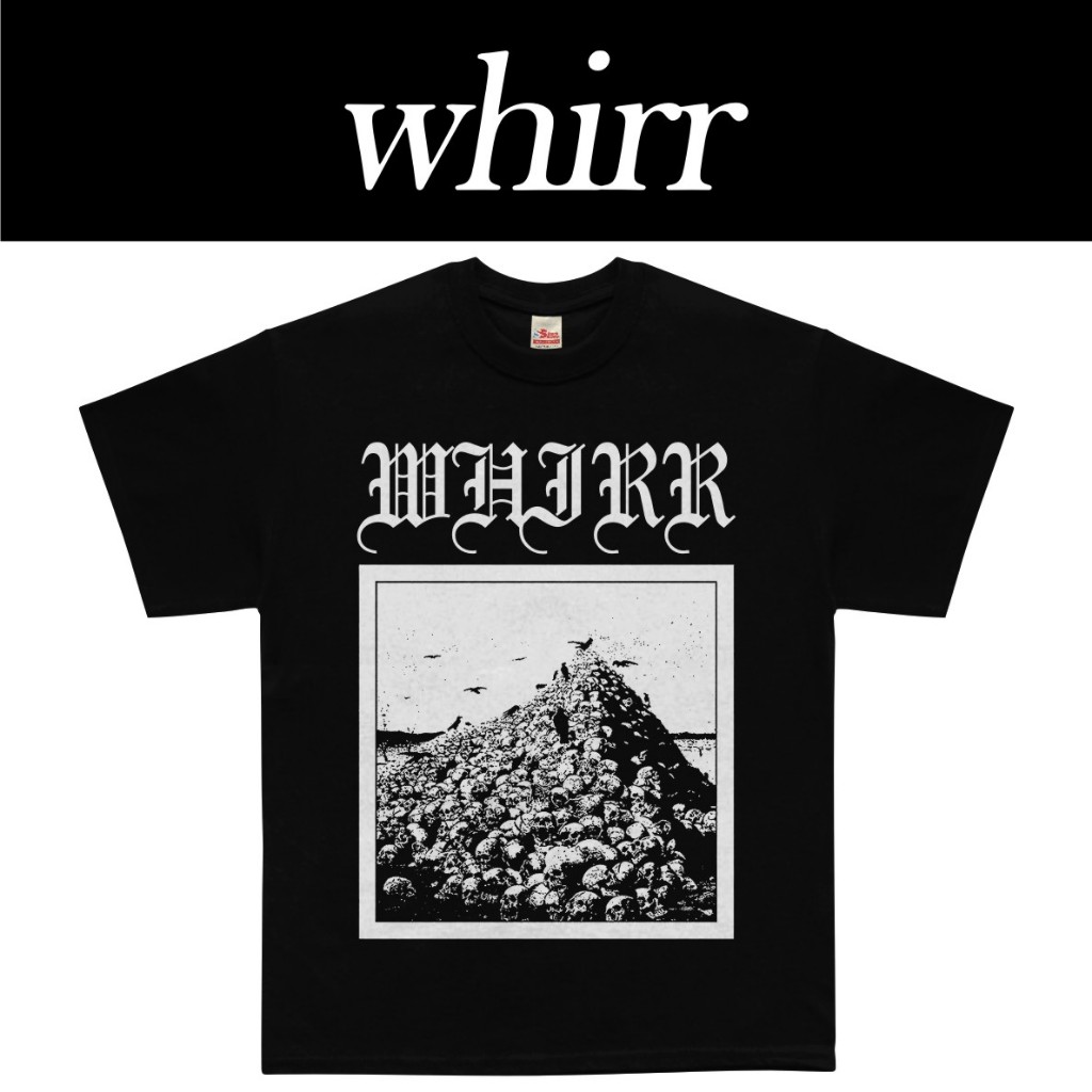 Jual Kaos band WHIRR - DEATH Bahan heavy cotton 16s dengan Sablon ...