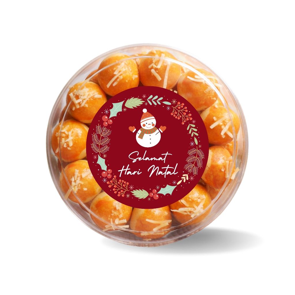 Jual Jasa Desain Label Stiker Kue Kering | Estetik & Modern (Custom ...