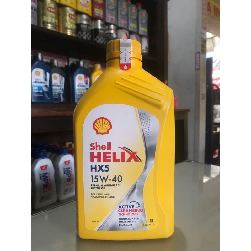 Jual Shell Helix HX5 15W-40 (1L) Oli Mesin Mobil | Shopee Indonesia