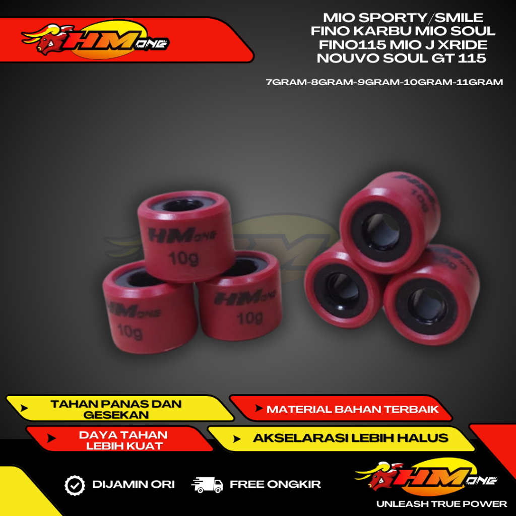 Jual roller hmone mio sporty xride mio J fino fi 115 nouvo mio soul mio ...