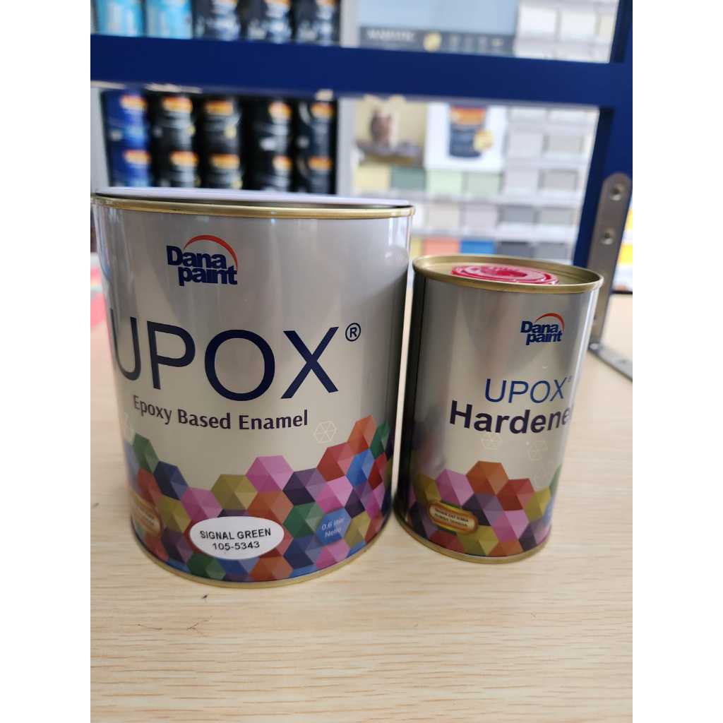 Jual Cat Epoxy Lantai 2 komponen DANA PAINT UPOX 1kg / 1L | Shopee ...