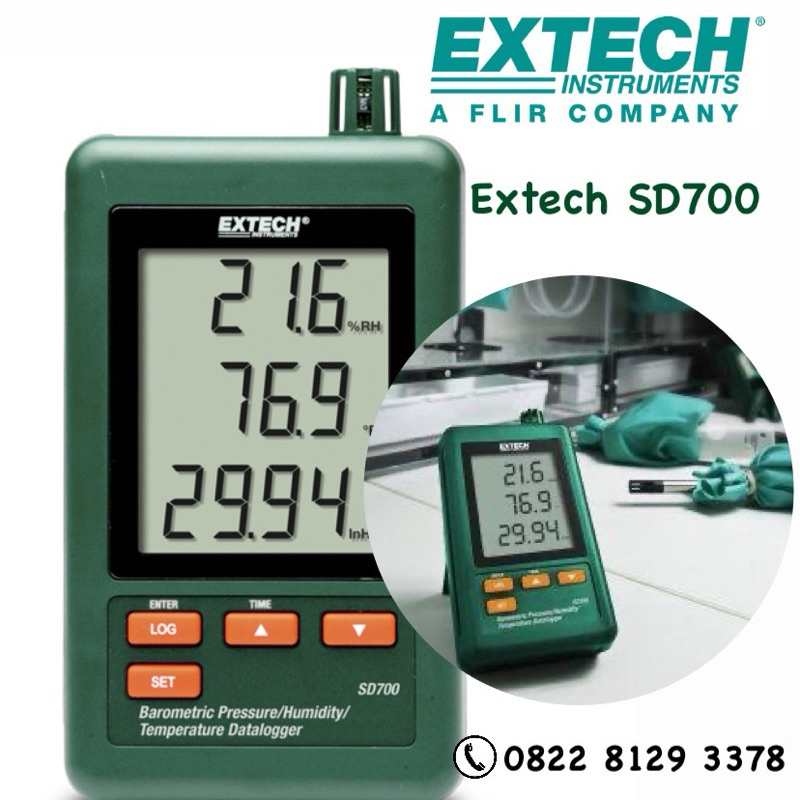 Jual Extech SD700 - Barometric Pressure/Humidity/Temperature Datalogger ...