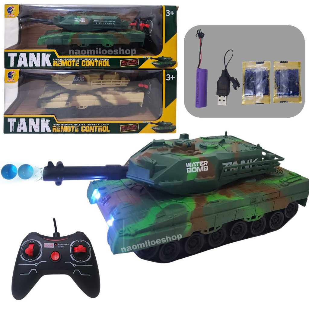 Jual RC Waterbomb Tank mainan mobil BOMB PERANG tentara mainan Anak ...