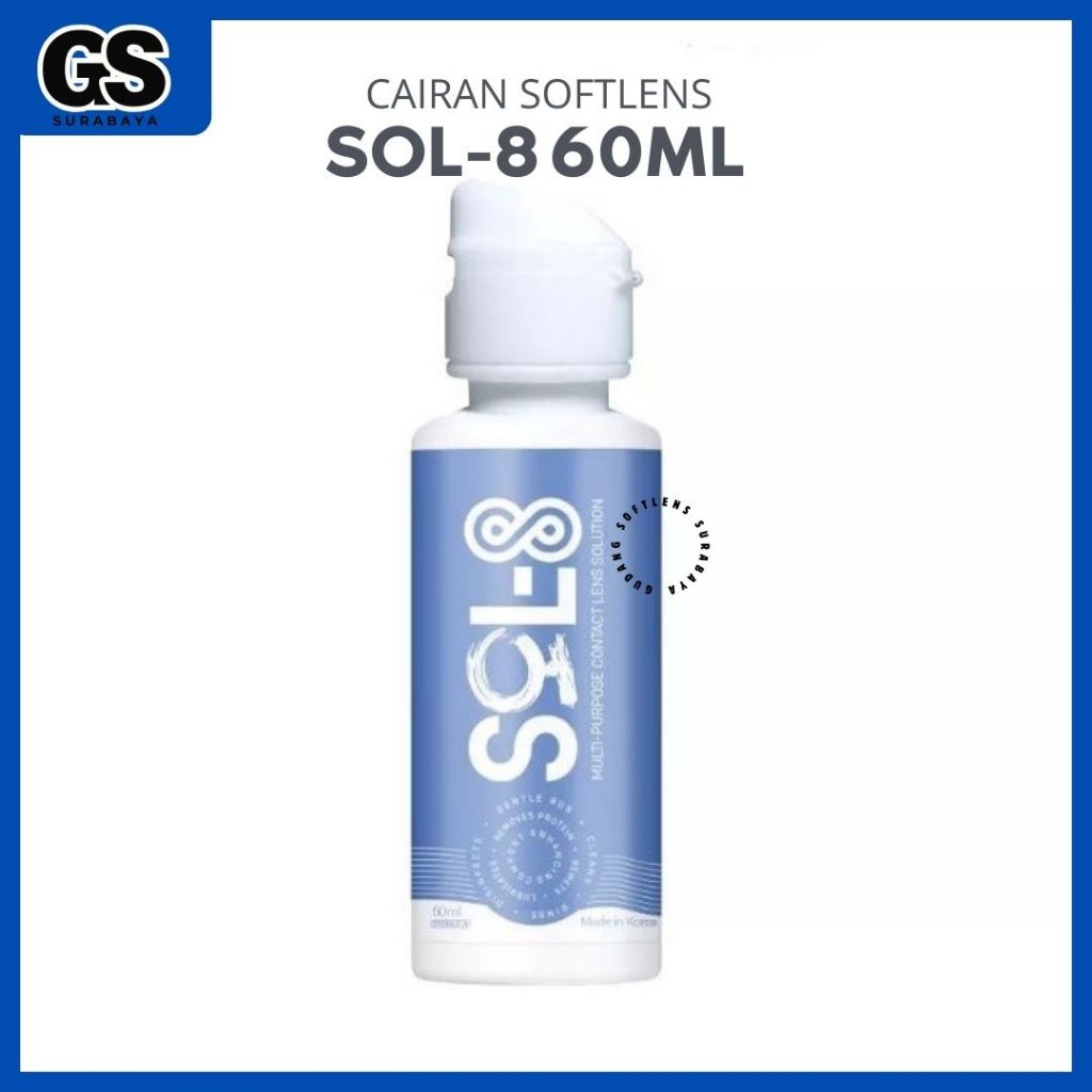 Jual (TERMURAH) CAIRAN SOFTLENS SOL-8 60ML / AIR SOFTLENS SOL-8 60ML ...