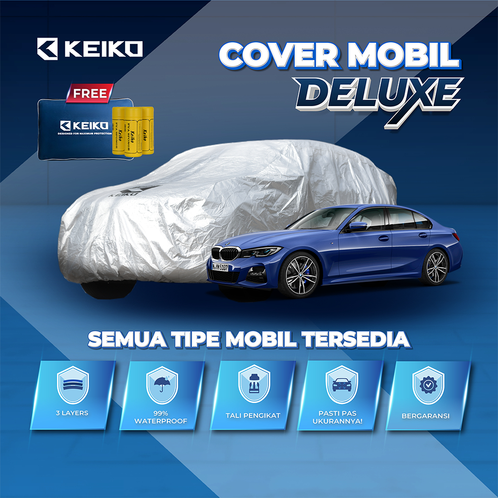 Jual Cover Sarung 3 Layer Lapis Tutup Selimut Mantel Body Penutup Mobil Sedan BMW seri 3 5 7 X1 ...