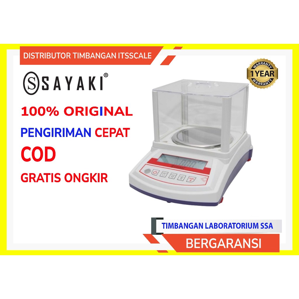 Jual TIMBANGAN LABORATORIUM SAYAKI SSA ALL KAPASITAS | Shopee Indonesia