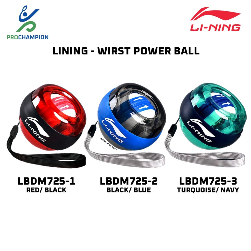 Jual Power Wrist Ball Lining Li-Ning LBDM 725 Training WristBall ...