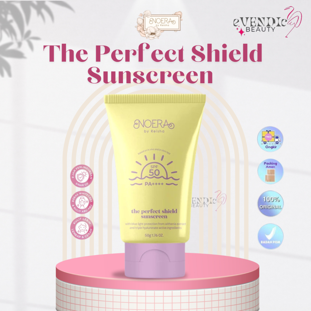 Jual READY Noera The Perfect Shield Sunscreen SPF 50 PA++++ | Sunscreen ...