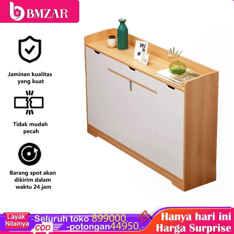 Jual Rak Sepatu Kayu Lemari Sepatu Minimalis Rak Sepatu Lemari Sepatu ...