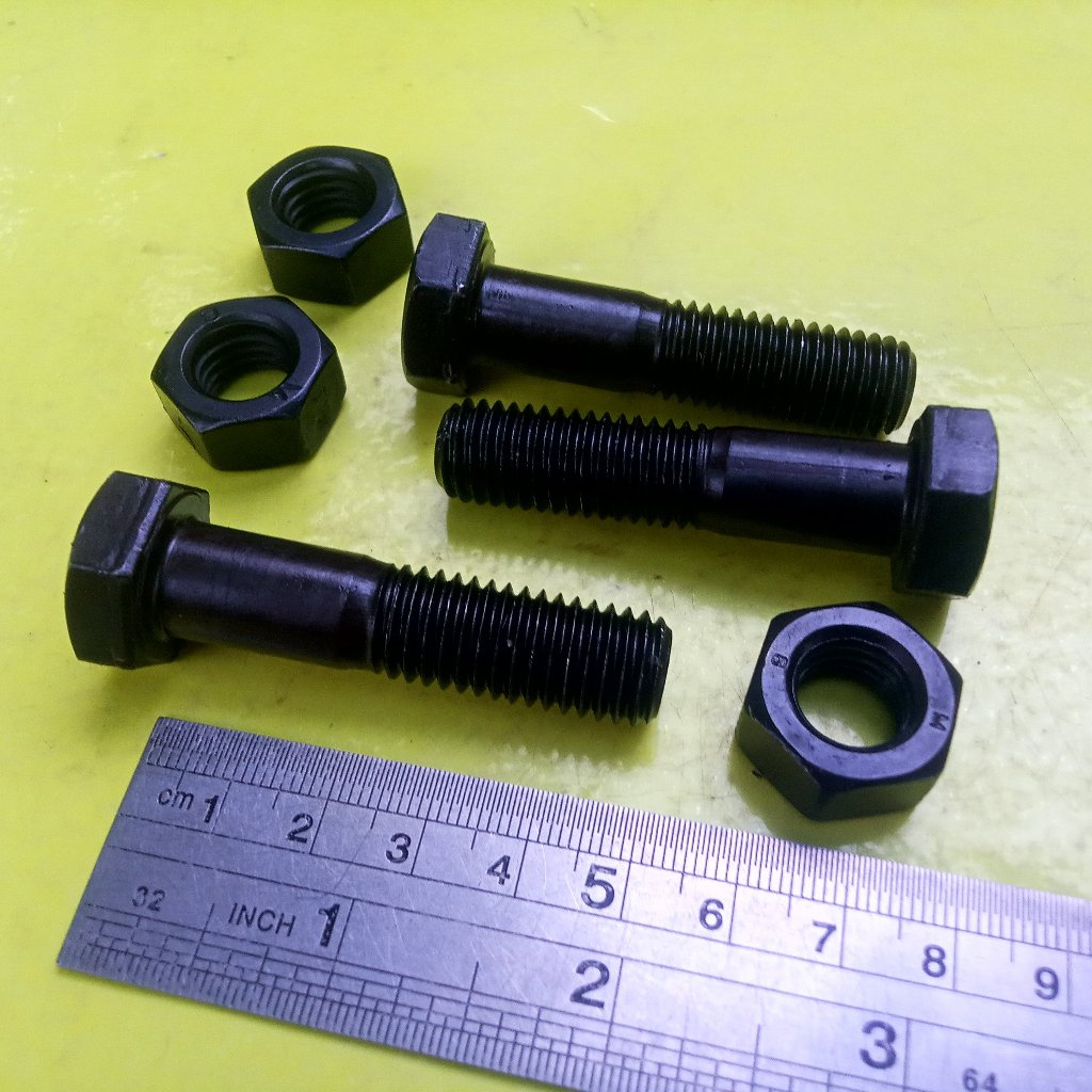 Jual BAUT BAJA HTB 8.8 M14 X 50 HALF DRAT / BAUT 22 KUNCI 22 / BAUD ...