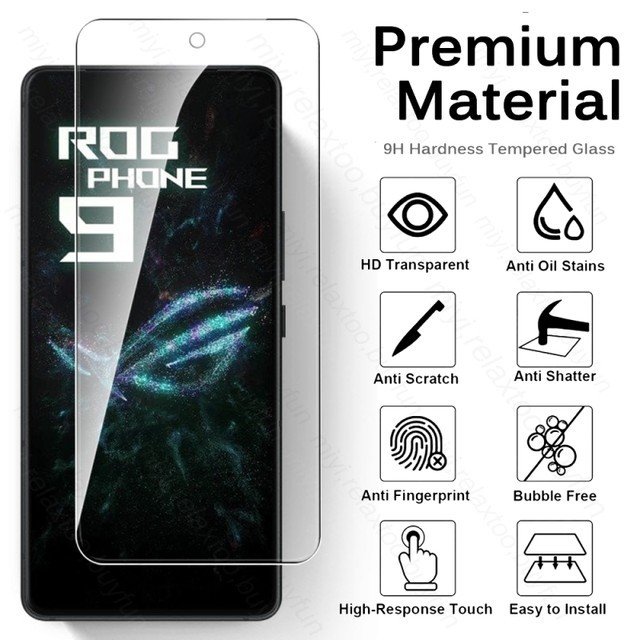 Jual Asus Rog Phone 9 FE 9 PRO EDITION 8 7 6 6 5 5s Pro Tempered Glass ...