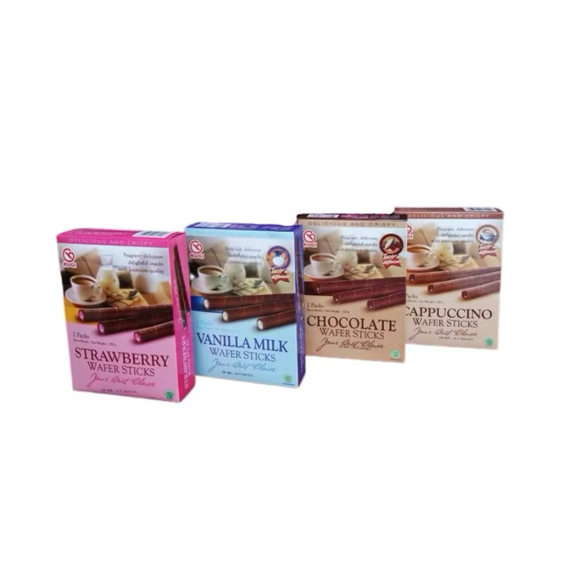 Jual Biskitop KUGI wafer roll stik 120gr untuk hampers / parcel ...
