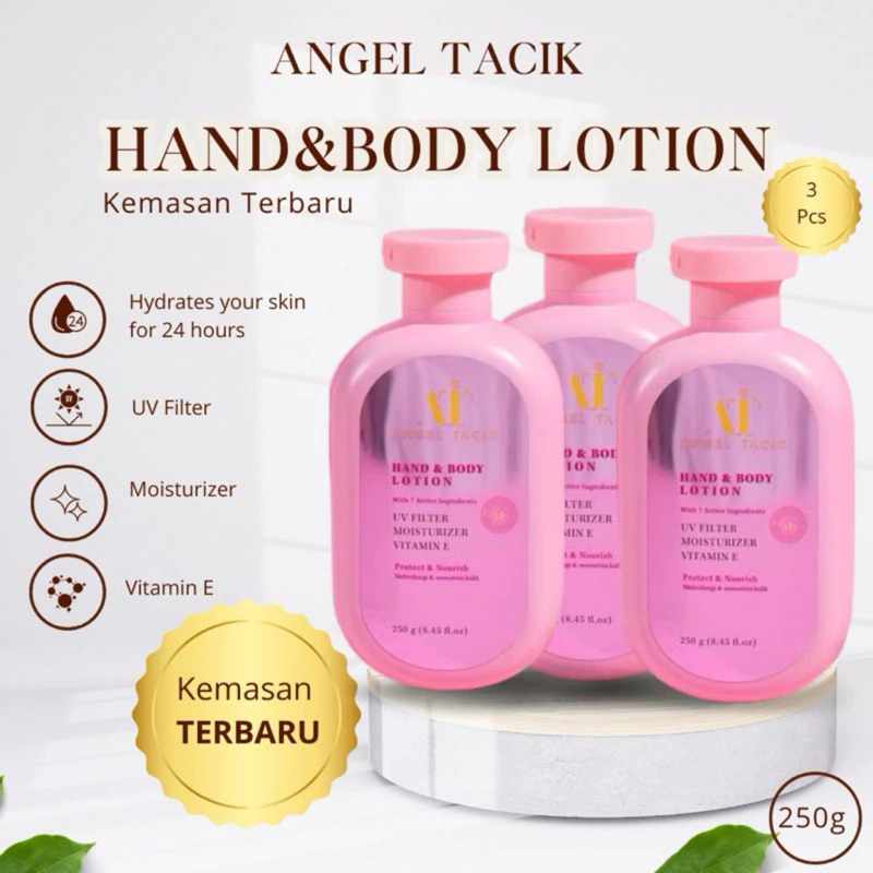 Jual READY COD ‼️ ANGEL TACIK WHITENING BODY LOTION original angeltacik ...