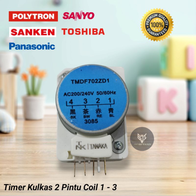 Jual Timer Kulkas 2 Pintu Coil 1 3 | Polytron Sanken LG Panasonic ...