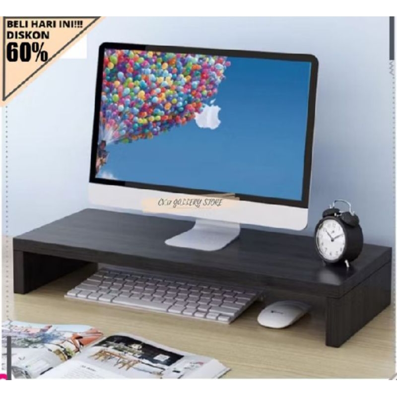 Jual Stand monitor rak monitor multipungsi panjang 65cm lebar 20cm ...