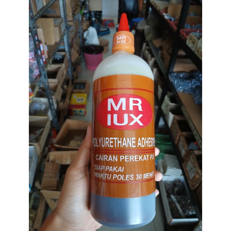 Jual PU POLYURETHANE MR LUX 1KG (BESAR)/LEM MADU MUDAH MEREKAT CEPAT KERING | Shopee Indonesia