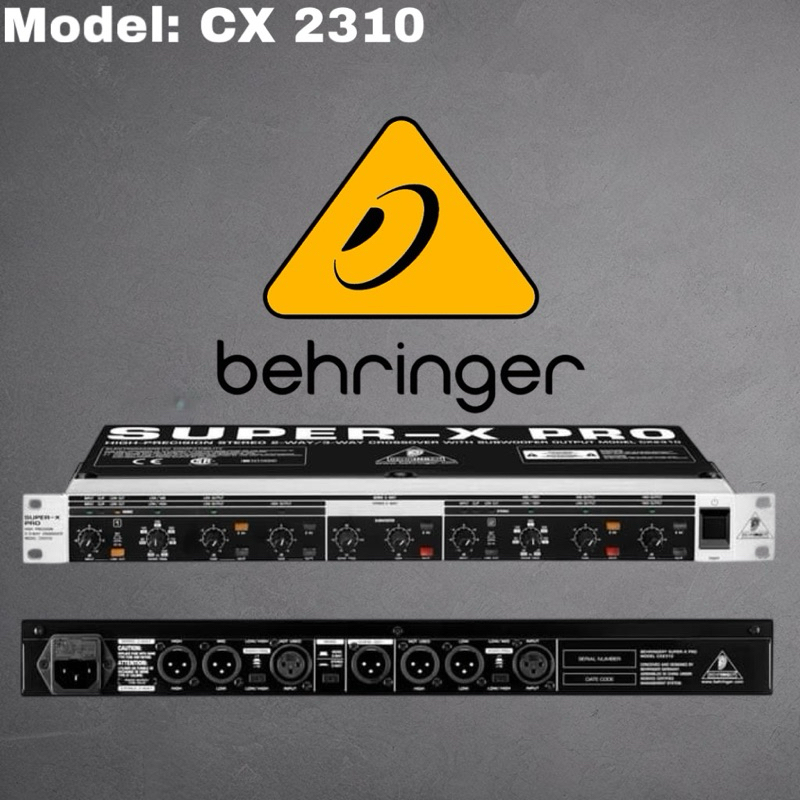 Jual Crossover BEHRINGER CX 2310 Grade A Super-X Pro Plus Subwoofer ...