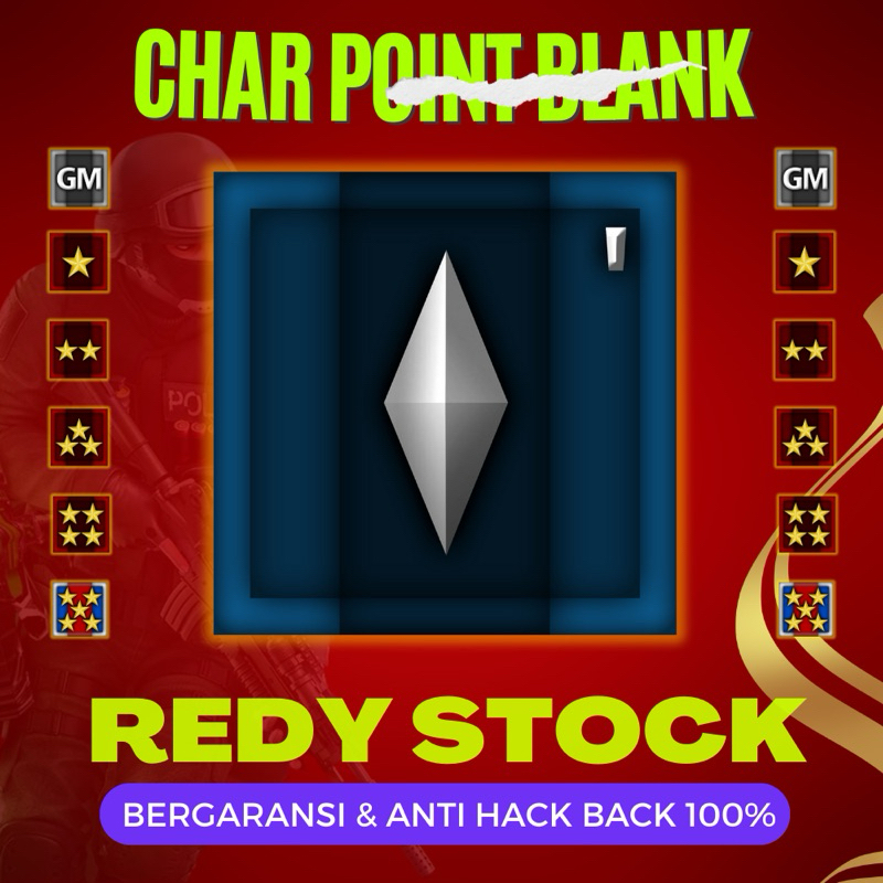 Jual CHAR POINTBLANK | CHAR PB - DIAMOND 1 | POINTBLANK. | GAME PC ...