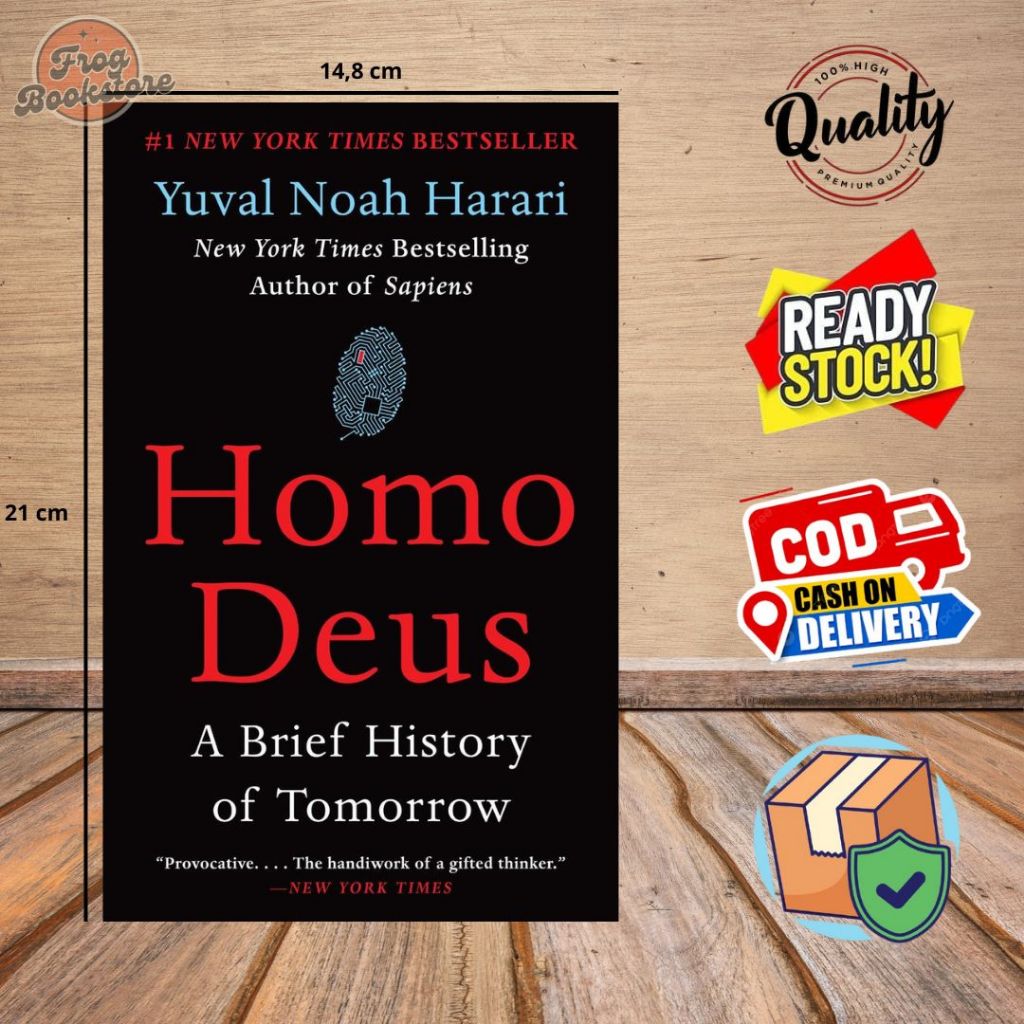 Jual Homo Deus by Yuval Noah Harari (English) | Shopee Indonesia