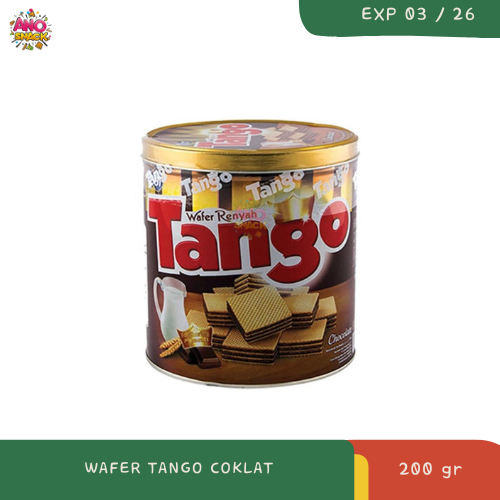 Jual BISCUIT TANGO WAFER KALENG COKLAT / VANILLA (270 GR) | Shopee ...
