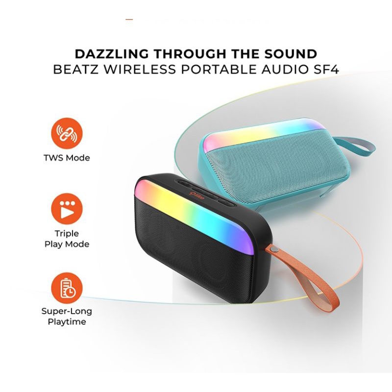 Jual SPEAKER OLIKE SF4 PORTABEL BLUETOOTH RGB ORIGINAL | Shopee Indonesia