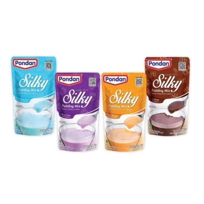 Jual PONDAN SILKKY PUDDING KEMASAN POUCH 100 GRAM | Shopee Indonesia