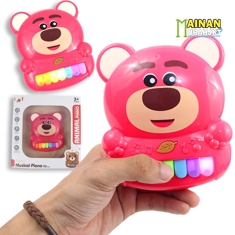 Jual MAINAN ANIMAL PIANO LATSO AND TEDDY BEAR JM22436 ANIMAL MINI PIANO ...