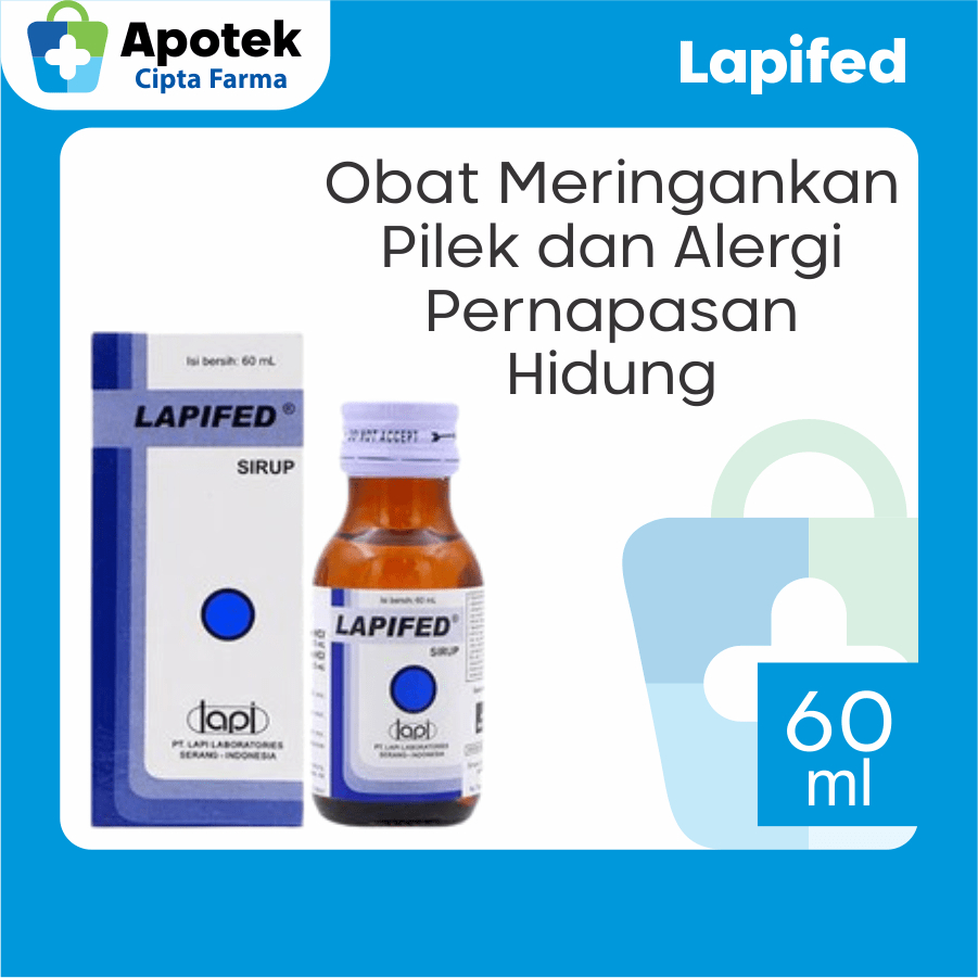 Jual Lapifed Lapifed Sirup Pseudoephedrine Antihistamin Obat Batuk ...