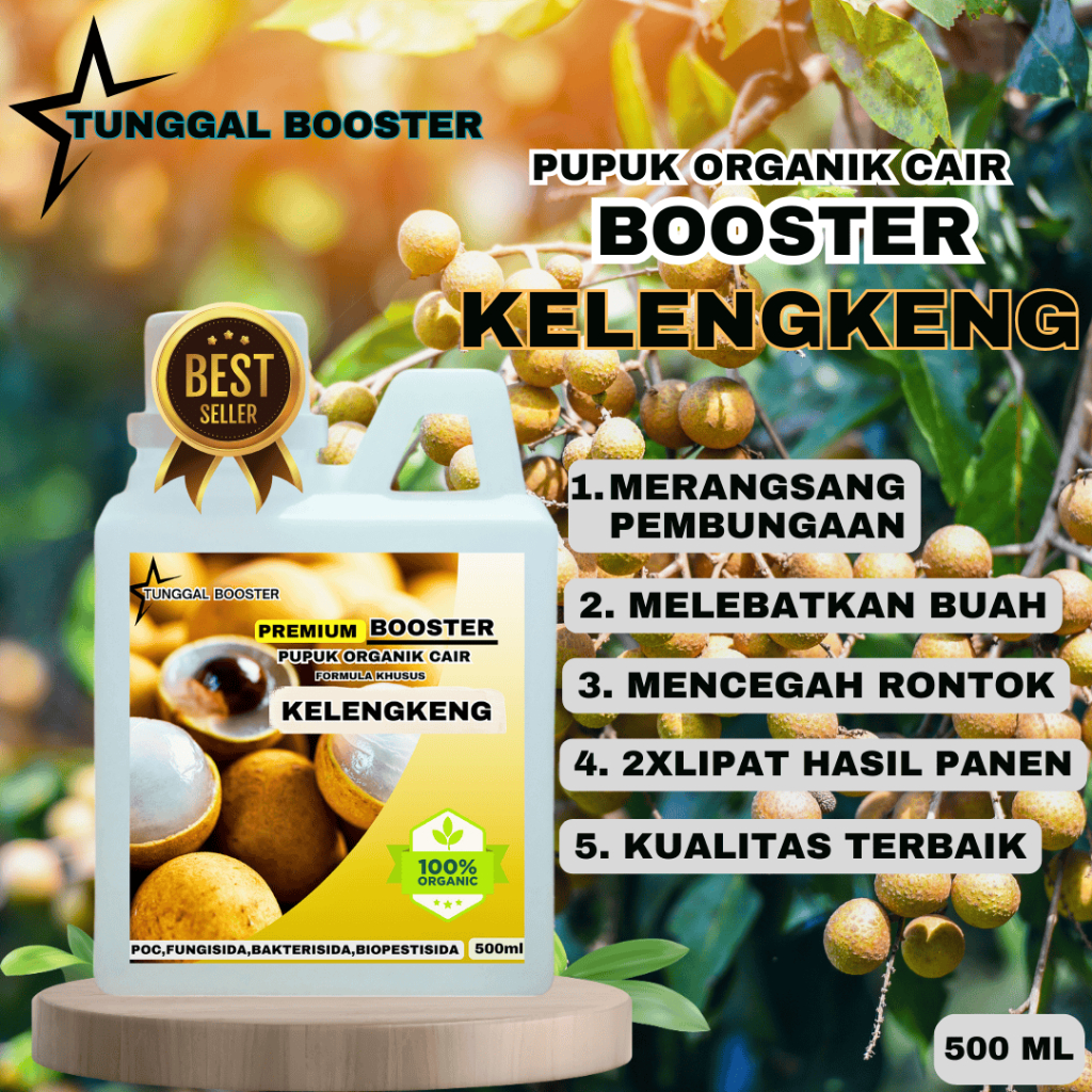 Jual Pupuk Organik Cair Tanaman Kelengkeng,Perangsang dan pelebat Buah Kelengkeng Premium ...