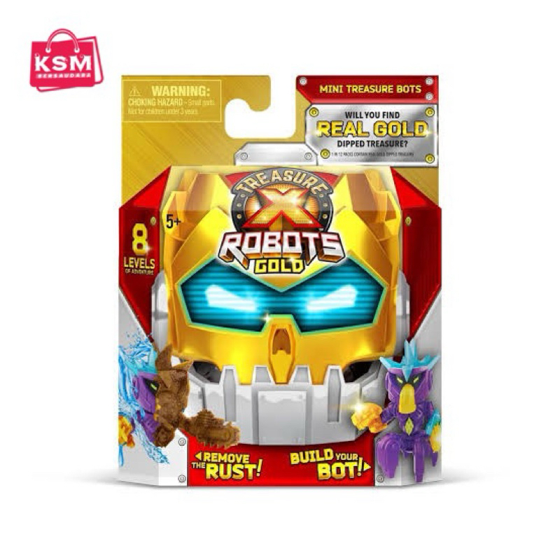 Jual TREASURE X ROBOT GOLD MINI ROBOTS FIGURE | Shopee Indonesia