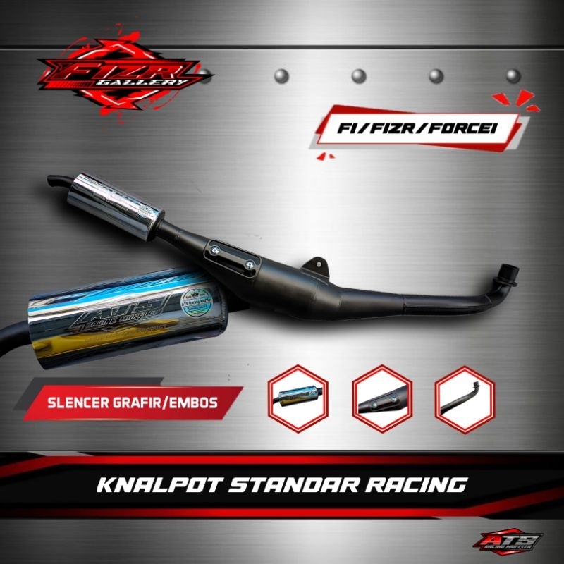 Jual Knalpot racing f1 f1zr force1 poswan slencer grafir embos semi ...