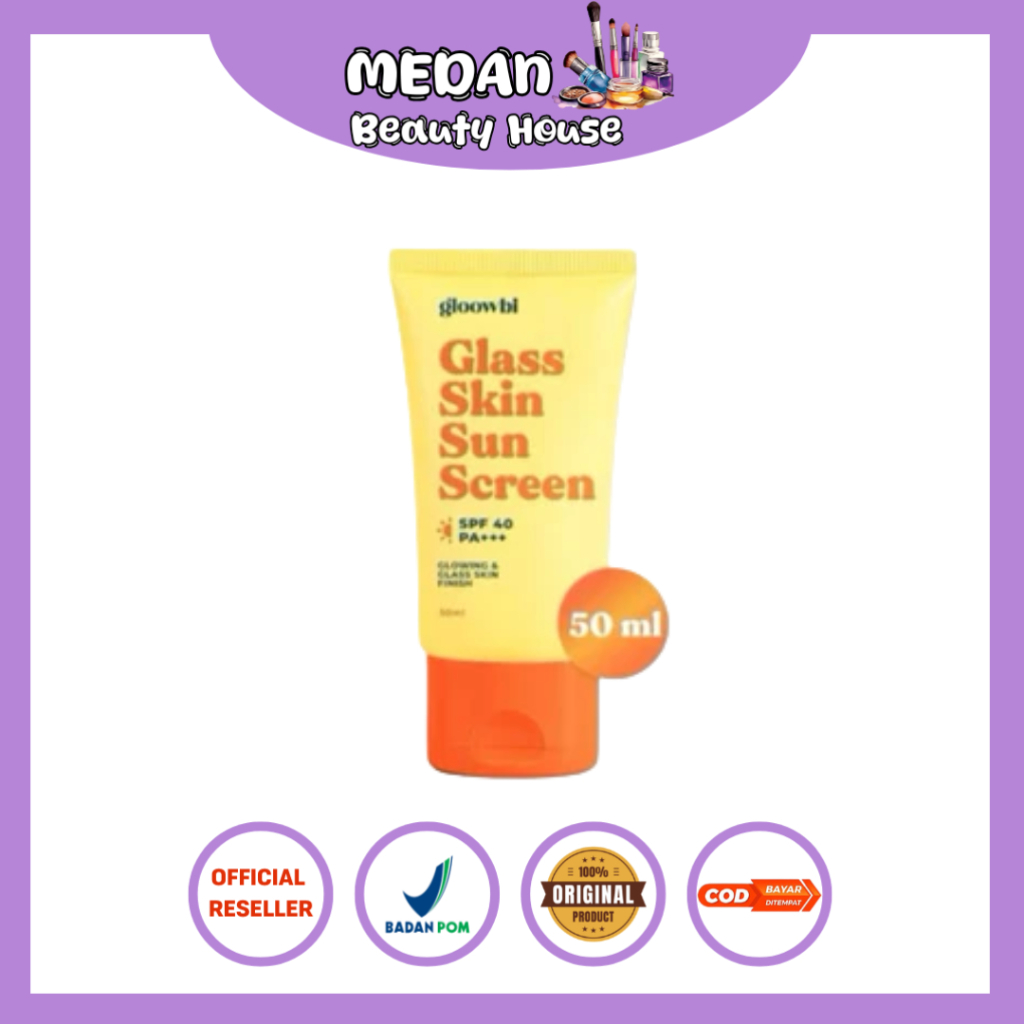 Jual Gloowbi Glass Skin Sunscreen SPF40 PA+++ | Shopee Indonesia