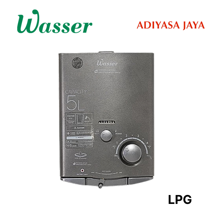 Jual Gas Water Heater WH 506 LPG (Wasser) / Pemanas Air Gas | Shopee Indonesia