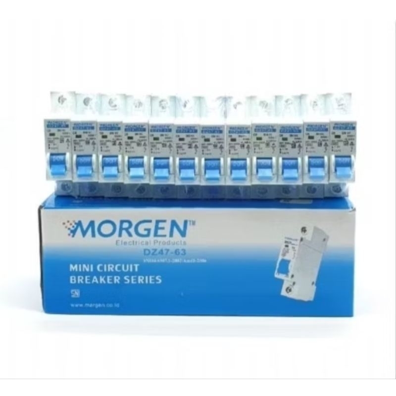 Jual MCB MORGEN 1 PHASE 2A 4A 16A ORIGINAL / CIRCUIT BRAKER MORGEN MORGEN 1 PHASE 2A 4A 6A 16A ...