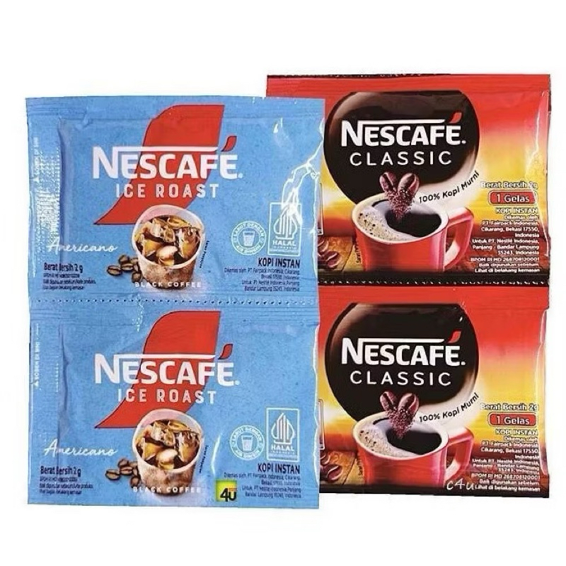 Jual Nescafe Ice Roast Americano - Nescafe Classic sachet | Shopee ...