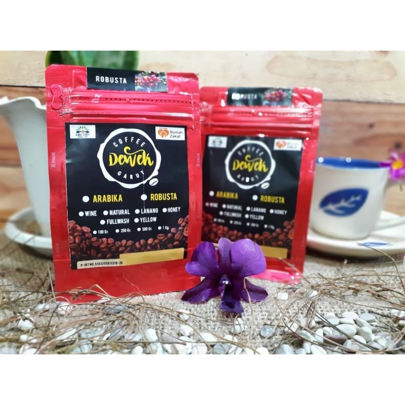 Jual Kopi Arabica Biji Merah HONEY Coffee Dewek | Shopee Indonesia