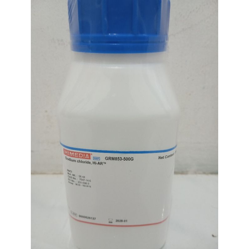 Jual Sodium Chloride Himedia 500G.GRM853-500G. NaCl Himedia 500G. NaCl ...
