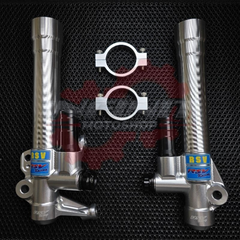 Jual RSV BOTTOM SHOCK FOR PCX BLACK SILVER 108 MM | Shopee Indonesia
