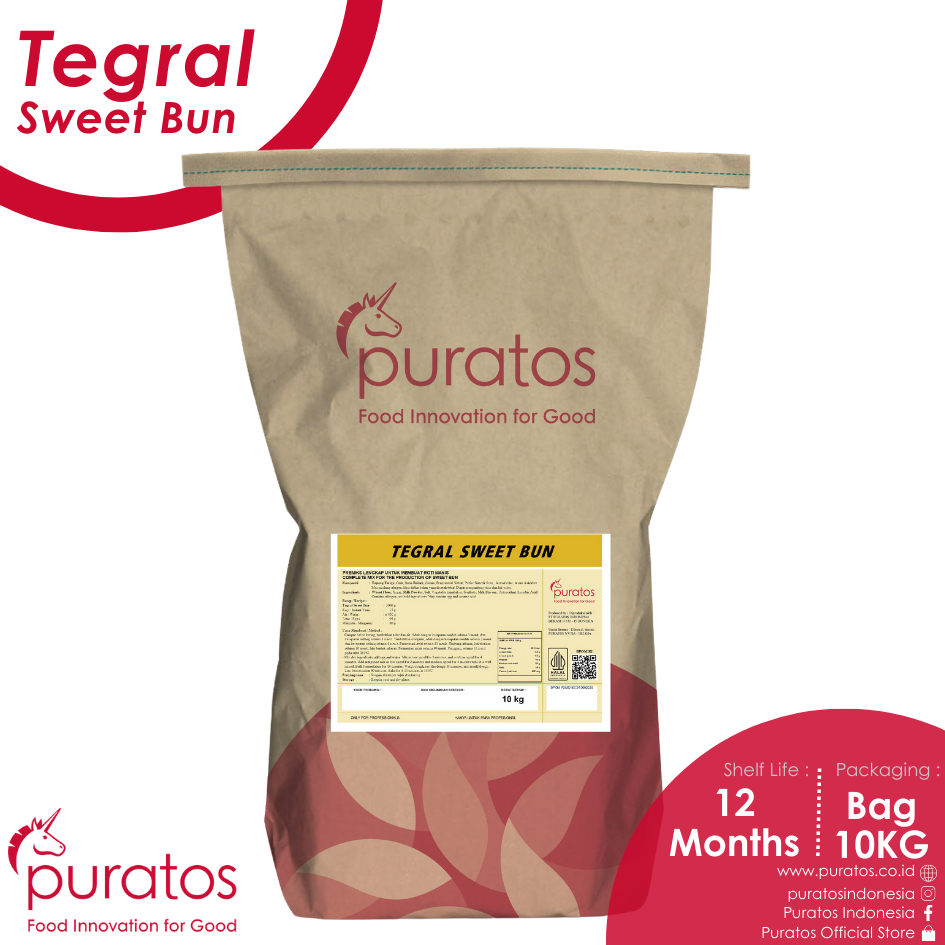 Jual Puratos Tegral Sweet Bun / Premix Roti Manis | Shopee Indonesia