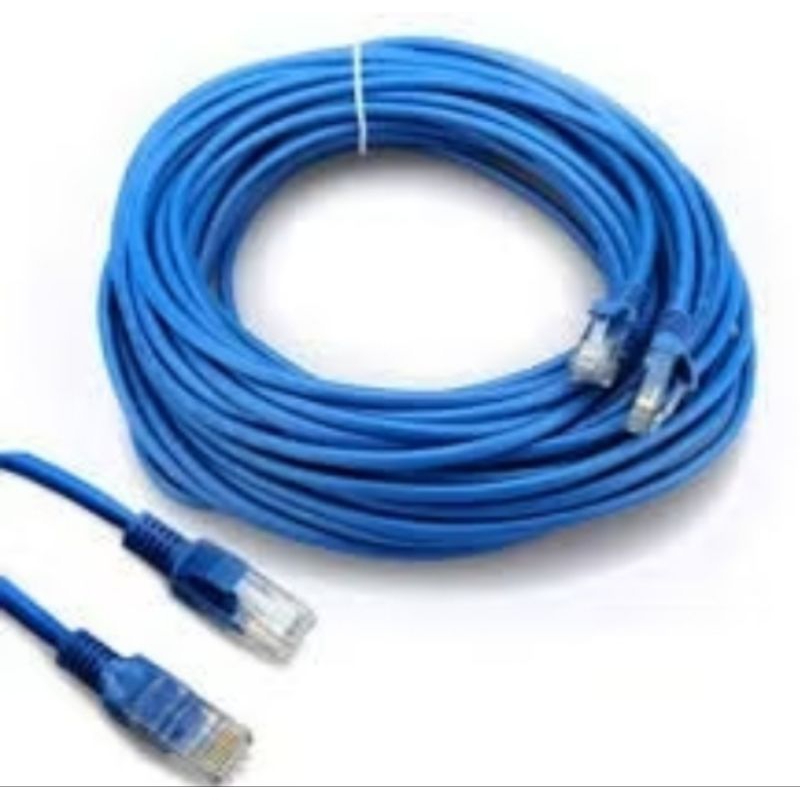 Jual kabel LAN internet utp cat5 50 M / kabel LAN murah 50 M / kabel LAN cat5 panjang 50 M ...