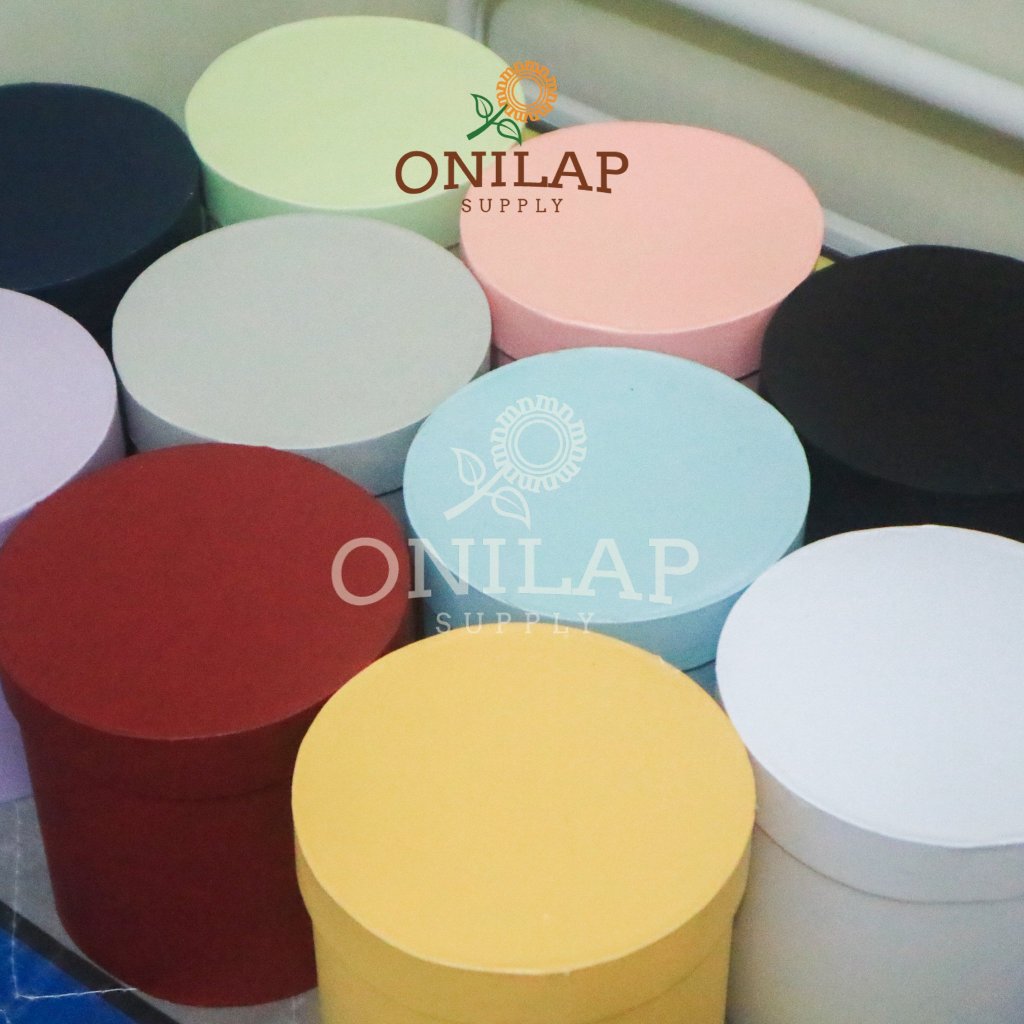 Jual Bloom Box 15x15 TEBAL & KOKOH Box Bunga Bulat Rounded Box Flower ...