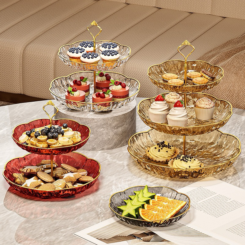 Jual DNICEHOME Rak Kue Susun 2/3 Tingkat Detachable Plate Cake Stand ...