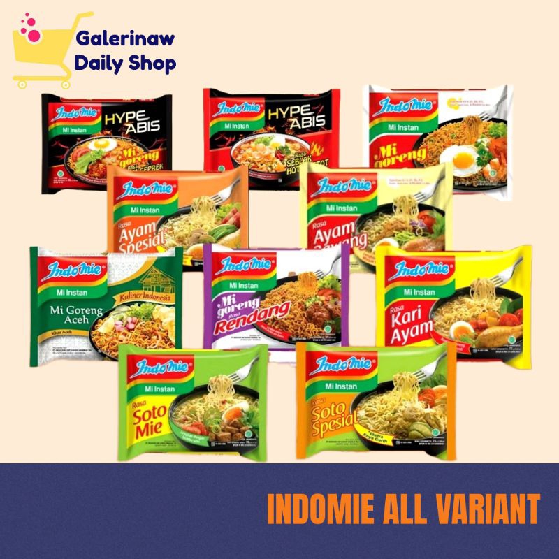 Jual INDOMIE Goreng Kuah All Variant | Shopee Indonesia