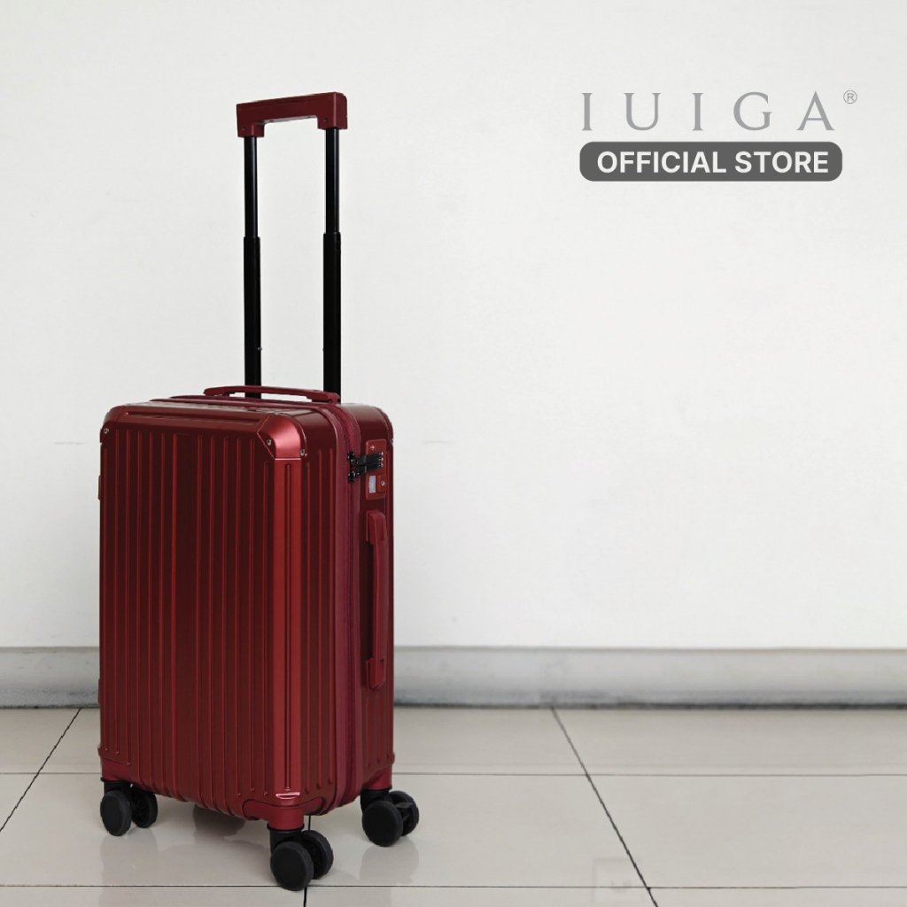 Jual IUIGA Carry On Luggage With USB Charging Port - Koper Kabin dengan ...