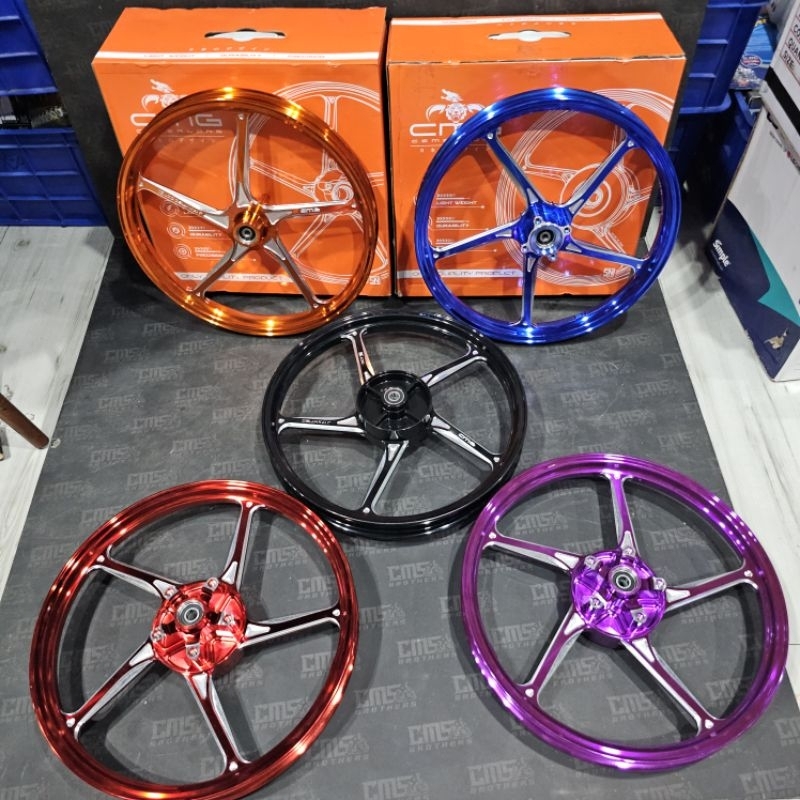 Jual Velg Velek Racing CNC CMG Enkei 511 P5 R17 Yamaha Mx King Exciter ...