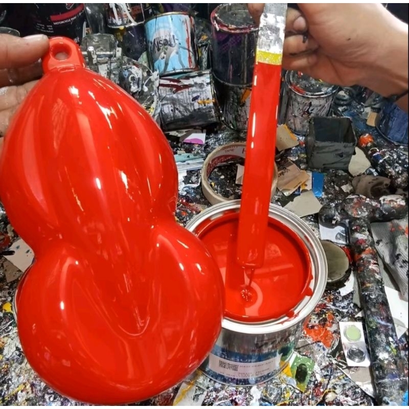 Jual cat meni dasar merah 5kg ,cat besi,cat kayu dll | Shopee Indonesia