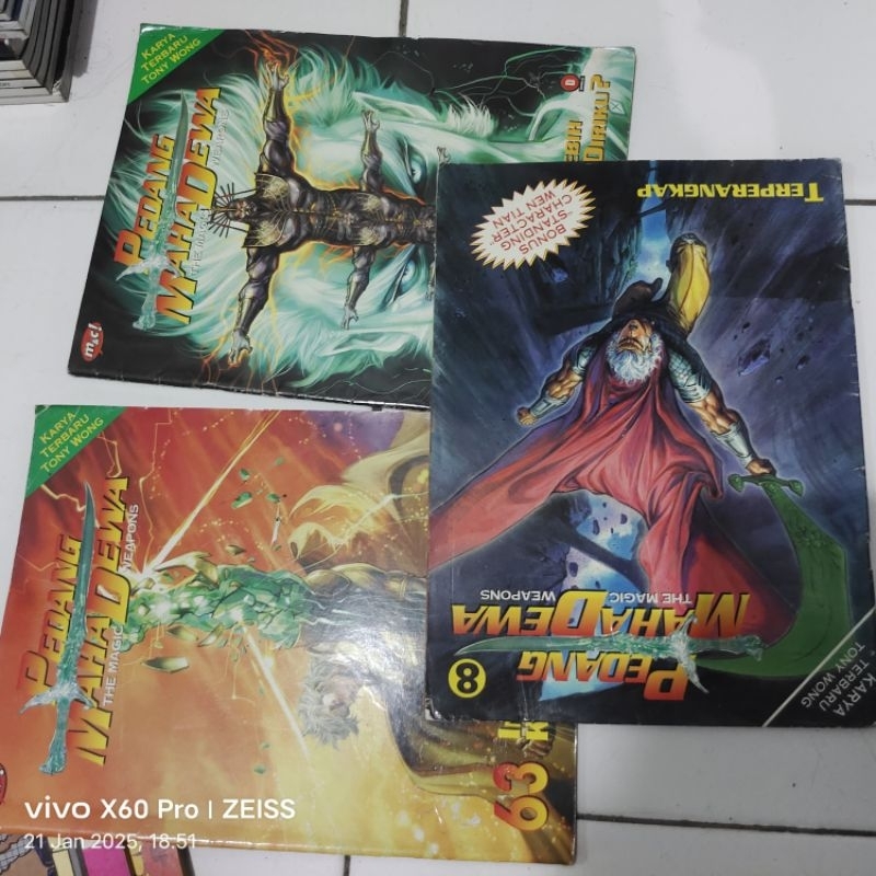 Jual BUKU KOMIK PEDANG MAHA DEWA THE MAGIC WEAPONS TONY WONG | Shopee ...