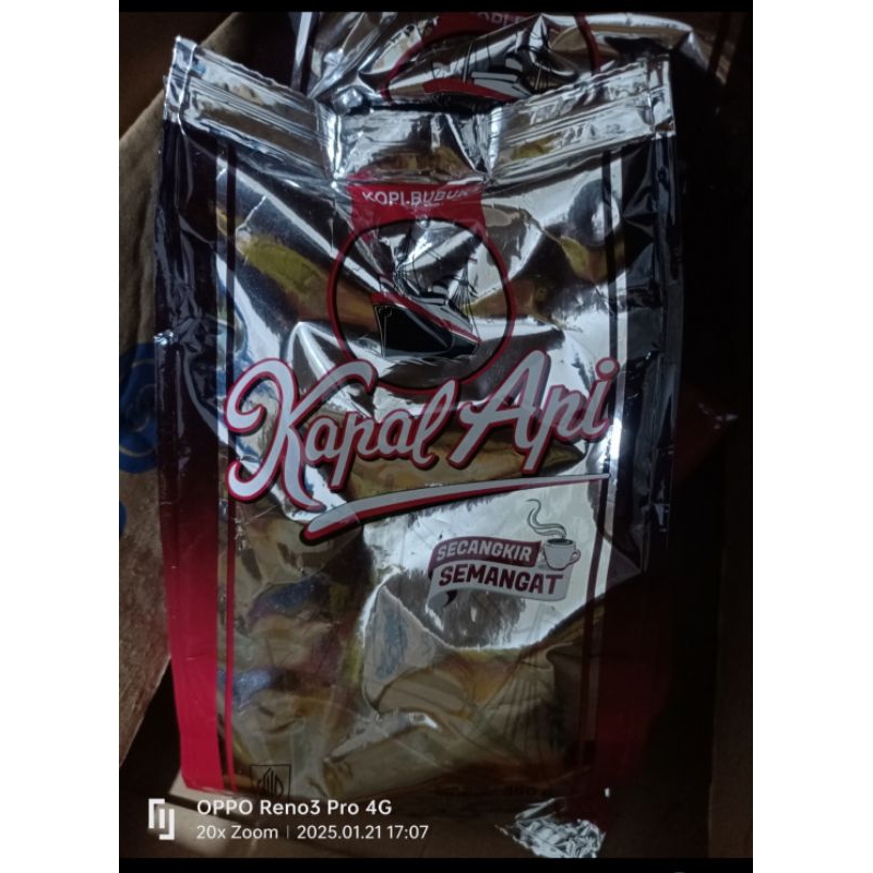 Jual Kapal api besar 350 gram silver | Shopee Indonesia